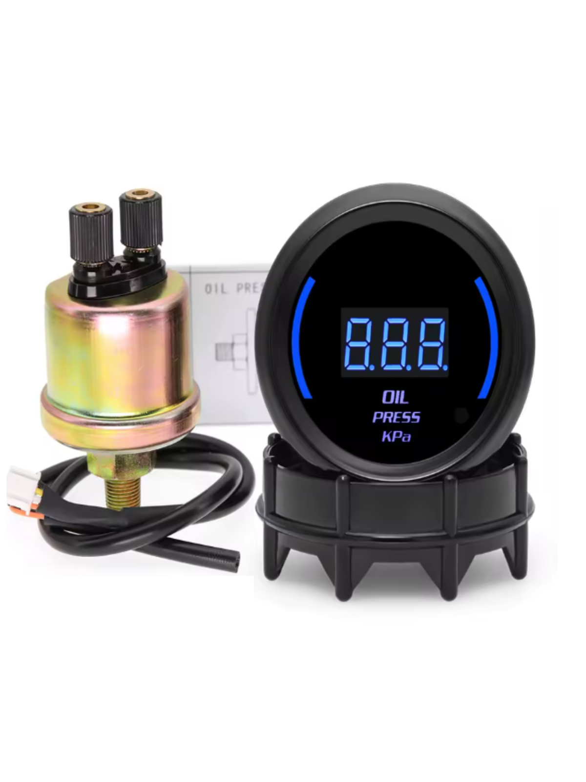 Oil Pressure Gauge (52 mm) – FN RACETEC